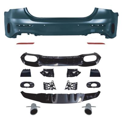 China Upgrade to A35 AMG Hatchback 2019 Mercedes-Benz A-Class W177 Rear Bumper and Tail Throat for sale