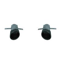 China Stainless Steel Single Ellipse Muffler Tailpipe for Benz W177-W177 A35 Replace/Repair for sale