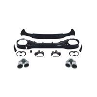 China Mercedes Benz CLA W118 Rear Bumper and Diffuser Lip with Throat Exhaust Other Body Parts for sale