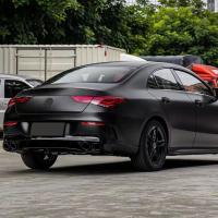 China Mercedes Benz CLA W118 Rear Bumper and Diffuser Lip with Throat Exhaust Other Body Parts for sale