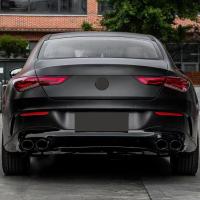 China 100% Tested Rear Diffuser Lip and Throat Exhaust for Mercedes-Benz CLA W118 2020-2024 for sale