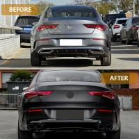 China 100% Tested Rear Diffuser Lip and Throat Exhaust for Mercedes-Benz CLA W118 2020-2024 for sale
