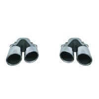 China Upgrade Your CLA to a Modern Luxury with this Split Ellipse Tailpipe Throat in Black for sale