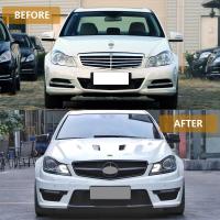 China OEM Yes Front Bumper Kits Car Facelift Body Kits Upgrade AMG for Mercedes-Benz C-Class W204 2011-2014 for sale