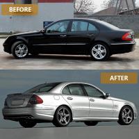China Custom Logo Accepted Mercedes-Benz E-CLASS W211 Car Side Skirts Direct Modification for sale
