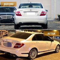 China Enhance Your Benz C-class W204 with C63 Led Rear Tail Lights Color Temperature 5000K for sale