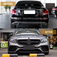 China Morden Luxury Car Grille for Mercedes Benz E-Class W213 2016-2020 AMG Upgrade Bodykit for sale