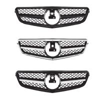 China Mercedes-Benz C-Class W204 Car Grilles Modified to C63 AMG Style Front Bumper Grille for sale