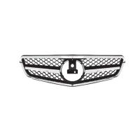 China Mercedes-Benz C-Class W204 Car Grilles Modified to C63 AMG Style Front Bumper Grille for sale