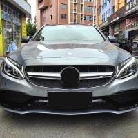 China Customized C63 AMG Style Front Bumper Grille for Mercedes Benz C-Class W205 2015-2018 for sale