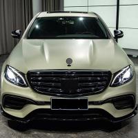 China Front Lip for Mercedes-Benz E-Class W213/C238-E63 2016-2020 AMG Logo Custom Accepted for sale