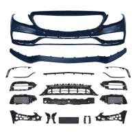 China Mercedes Benz C-Class W205 to C63 AMG with Modern Luxury Front Bumper for sale