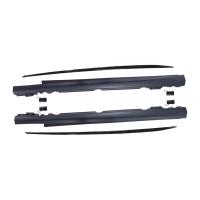 China Auto Accessories Car Side Skirts Benz C Modified to C63 AMG Style 2015-2018 Body Kits for sale