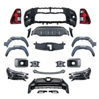 China Auto Car with 2021 HILUX ROCCO Type Body Kit in Business/Luxury Design Style for sale