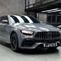 China E-Class W213 2016- AMG 21-23 Body Kit Car Bumpers Front Lip Rear Diffuser Exhaust Tips Side Skirts for Benz for sale