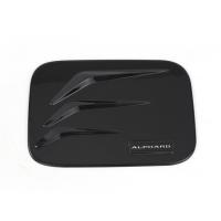 China 2024 Toyota Alphard Carbon Fiber Chrome Fuel Tank Trim Cover Exterior Accessories OEM for sale