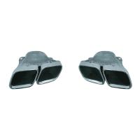 China Stainless Steel Silver or Black Tail Pipe for BENZ E63 Style W213 Other Body Parts for sale