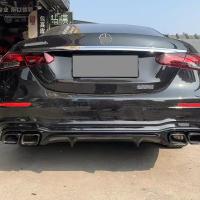 China Stainless Steel Silver or Black Tail Pipe for BENZ E63 Style W213 Other Body Parts for sale