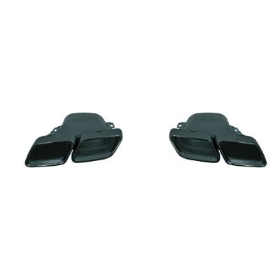 China Polished Stainless Steel Exhaust Tip C63 AMG Style for 15-18 Mercedes-benz C- Class W205 for sale
