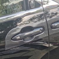 China ABS Chrome Car Accessories Reflective Door Handle Bowl Cover for Toyota Alphard 2019 for sale
