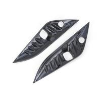 China 2024 Toyota Alphard Carbon Fiber Front Fog Light Cover for Car Decorative Accessory for sale