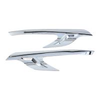 China Toyota Alphard Vellfire 2024 Car Front Light Head Lamp Eyebrow Cover Headlight Trims for sale