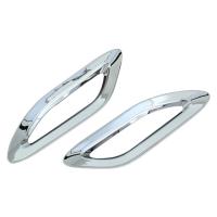 China Geometric Design Style Stainless Steel Rear Fog Light Cover for 2024 Toyota Alphard for sale