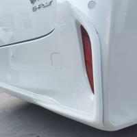 China Geometric Design Style Stainless Steel Rear Fog Light Cover for 2024 Toyota Alphard for sale