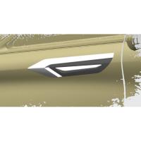 China Silver/Black ABS Chrome Plated External Accessories for Toyota Alphard2024 Door Fender for sale