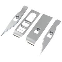 China Car Window Lift Button Panel Decorative Cover Trims for Toyota Alphard Vellfire 2024 for sale