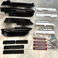 China 2024 Toyota Alphard Door Sill in Aluminium Alloy with Oxidation Process and Pedal for sale