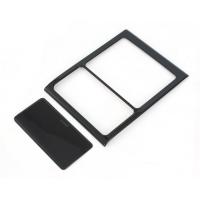 China Toyota Tacoma 2024 2025 Car Interior ABS Carbon Fiber Black Head Light Switch Button Cover Trim 1pcs for sale