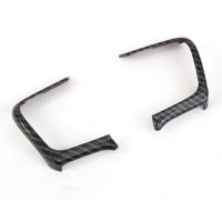 China Decoration Design Style Carbon Fiber Steering Wheel Decoration for Toyota Alphard 2024 for sale