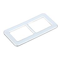 China Stainless Steel Third Row Seat Adjustment Button Frame Decoration for Toyota Alphard2024 for sale
