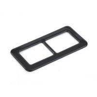 China Stainless Steel Third Row Seat Adjustment Button Frame Decoration for Toyota Alphard2024 for sale