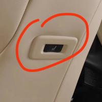 China 2024 Toyota Alphard Vellfire Middle Row Seat Side Button Decoration in WHITE/Black/Tan for sale