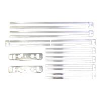 China Stainless Steel Decorative Rail Trims for Toyota Alphard Vellfire2024 Interior Kits for sale
