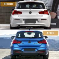 China Custom Logo Accepted Car Kit for BMW 1 Series F20 15-18 MT Style Upgrade Rear Body Kit for sale