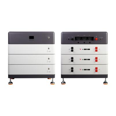 China Manufacturer 48V 100Ah 200Ah 300Ah Stackable 51.2V 5Kwh 10Kwh 15Kwh LiFePO4 Battery for Solar Home Energy Storage Use for sale