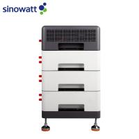 China Manufacturer 48V 100Ah 200Ah 300Ah Stackable 51.2V 5Kwh 10Kwh 15Kwh LiFePO4 Battery for Solar Home Energy Storage Use for sale