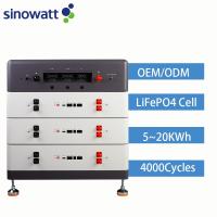China 48v 10kwh Energy Storage Lithium Solar Battery Module Ion Stacked Batteries Home Solar System Lithium Battery Energy Storage for sale