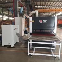 China Alternating Speed YZ1025 Flat Sheet Deburring Machine For Metal Grinding for sale