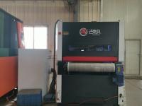 China Alternating Speed YZ1025 Flat Sheet Deburring Machine For Metal Grinding for sale