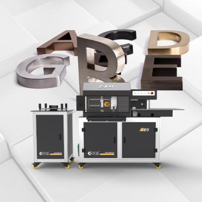 China T20 The CNC Bend 3D Stainless Steel Sign Letter Machine For Advertising for sale