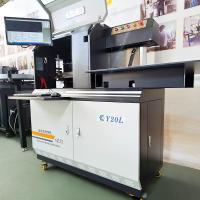 China Y20L Advertising SS Logos Store Metal CNC Letter Bender 3D Aluminum Letter Bending Machine for sale