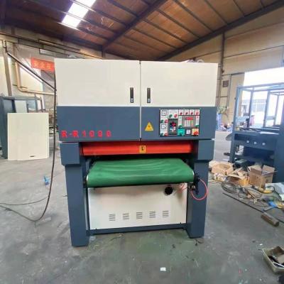 China 1300SS Metal Deburring Sanding Polishing Machine for 130mm Sheet Metal Easy to Operate for sale