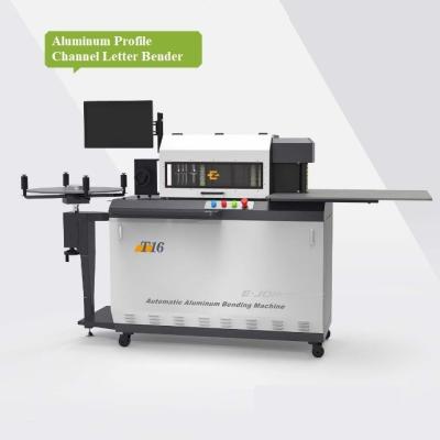China Aluminum Profile Sign LED Signage Letter Making Channel Letter Bender Machine at 50Hz for sale