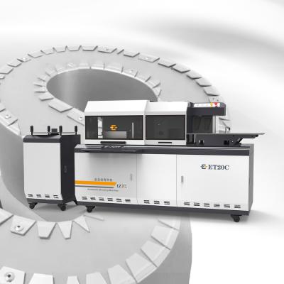 China Custom Sign Making Channel Letter Bending Machine for 3D Letter Notch EJON ET20C for sale
