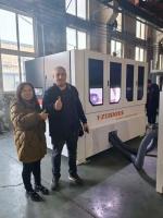 China 47kW Ejon YZ1300SS Dual Motors Inverter Control Deburr Equipment Industry Panel Sheet Metal Automatic Sanding Steel Polishing Machine for sale