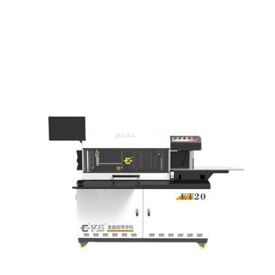 China 700KG Weight Aluminum Profile Flat Channelume Channel Letter Bending Machine EJON ET20 for sale